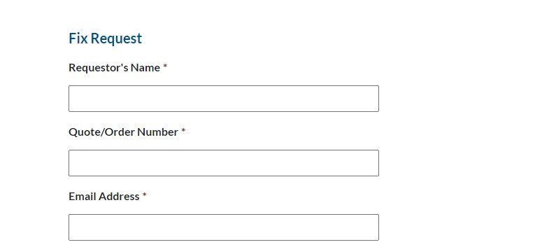 WebCP BOM - Fix Request - Parksite